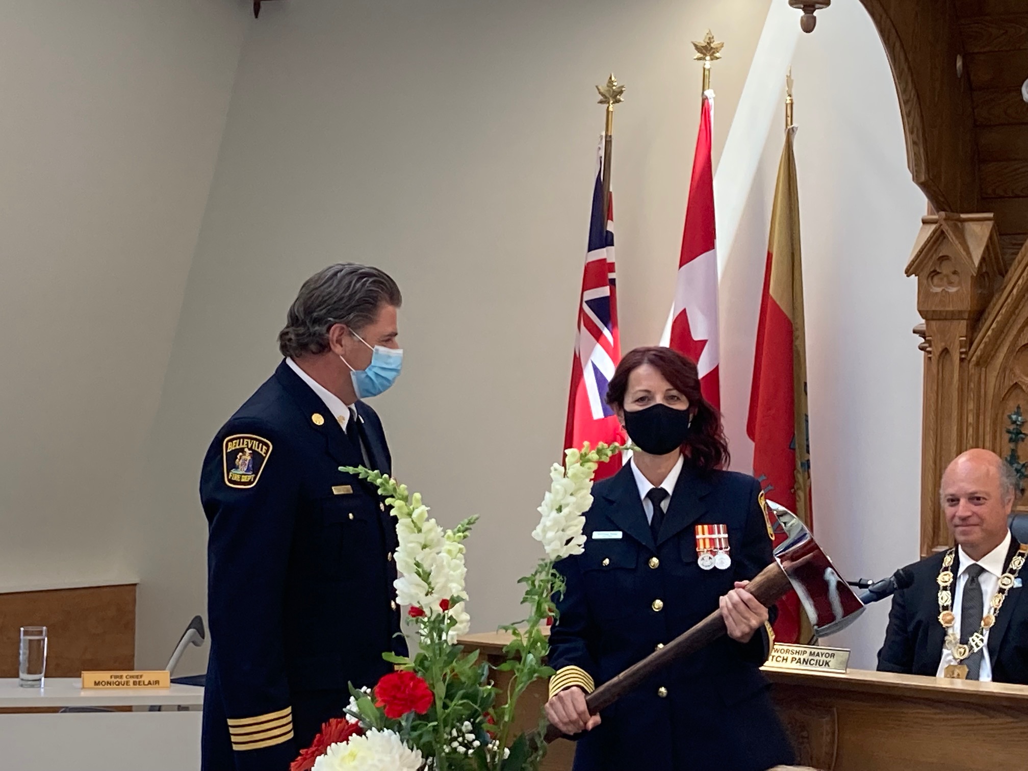 Belleville’s first female fire chief sworn in | Quinte News