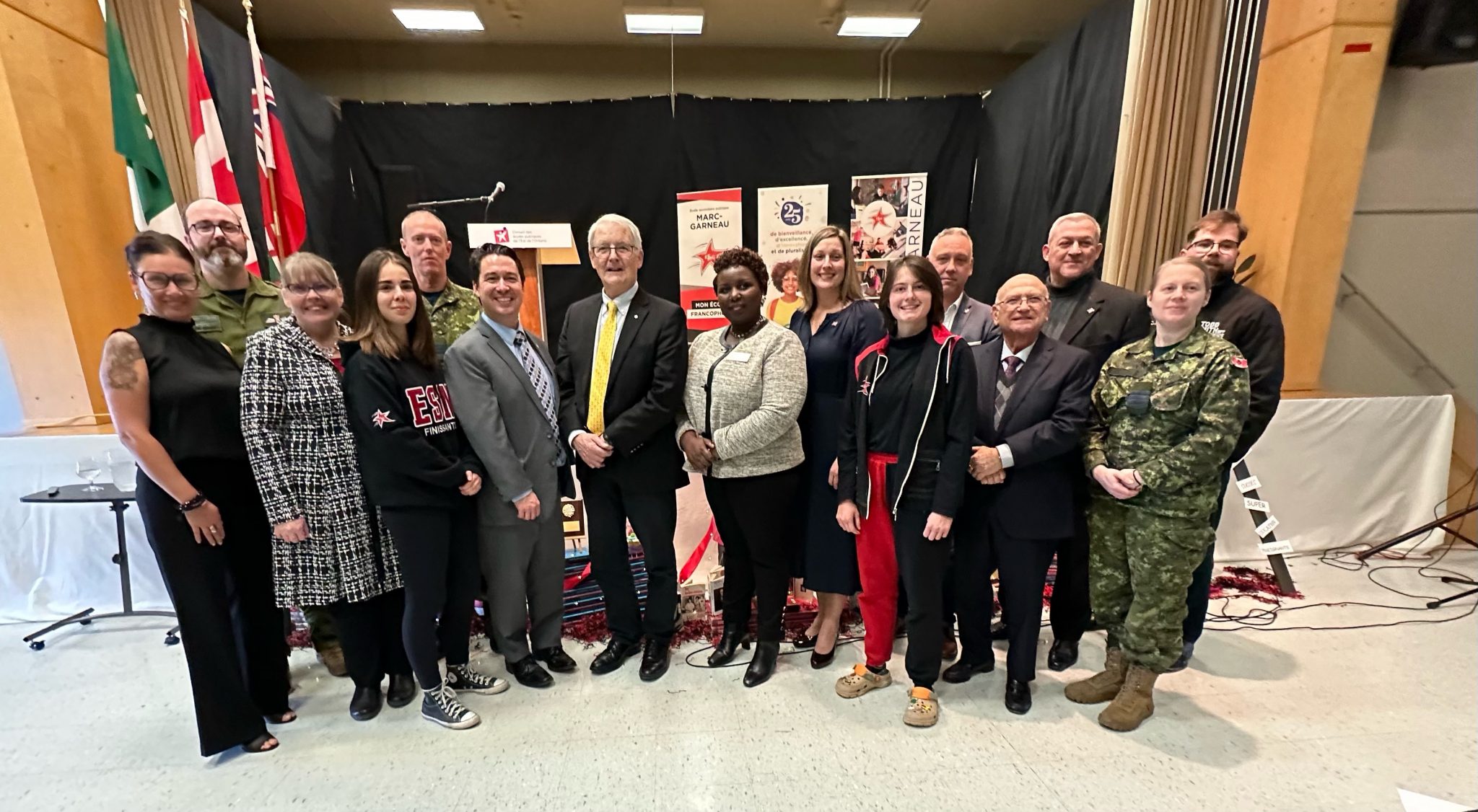 Marc Garneau anniversary brings namesake to Trenton | Quinte News